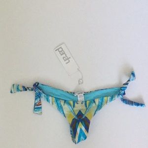 Parah | Swim | Parah Luxury Italian Tie Bikini Bottom Separate | Poshmark